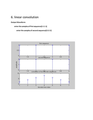 Dsp output waveforms 2015 (1) | PDF