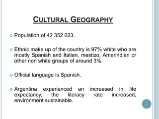 Country profile of Latin American countries. | PPTX