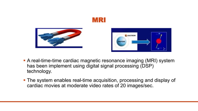APPLICATION OF DSP IN BIOMEDICAL ENGINEERING | PPTX