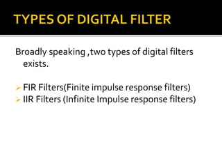 presentation on digital signal processing | PPTX