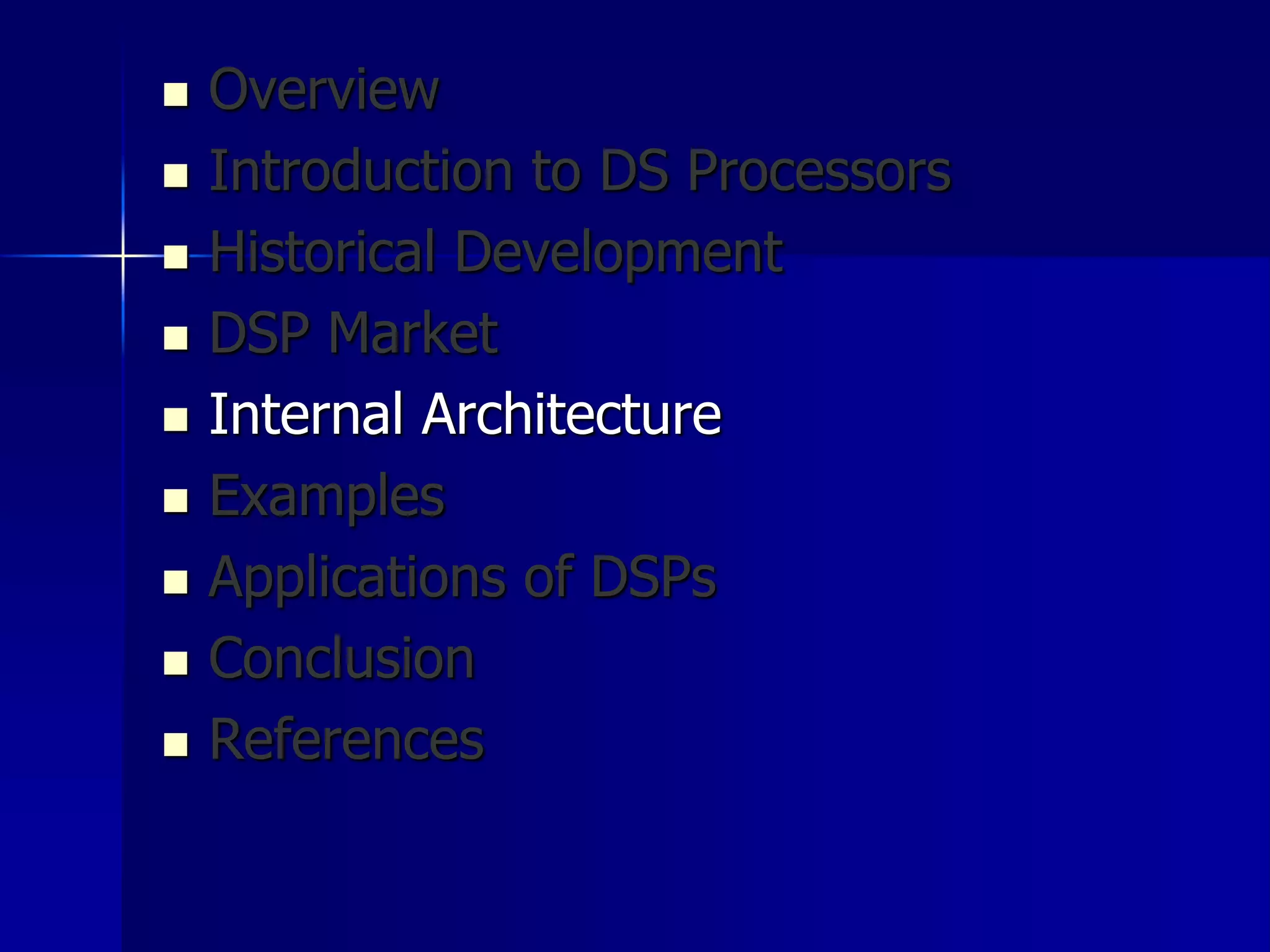 Digital Signal Processors - DSP's | PPTX