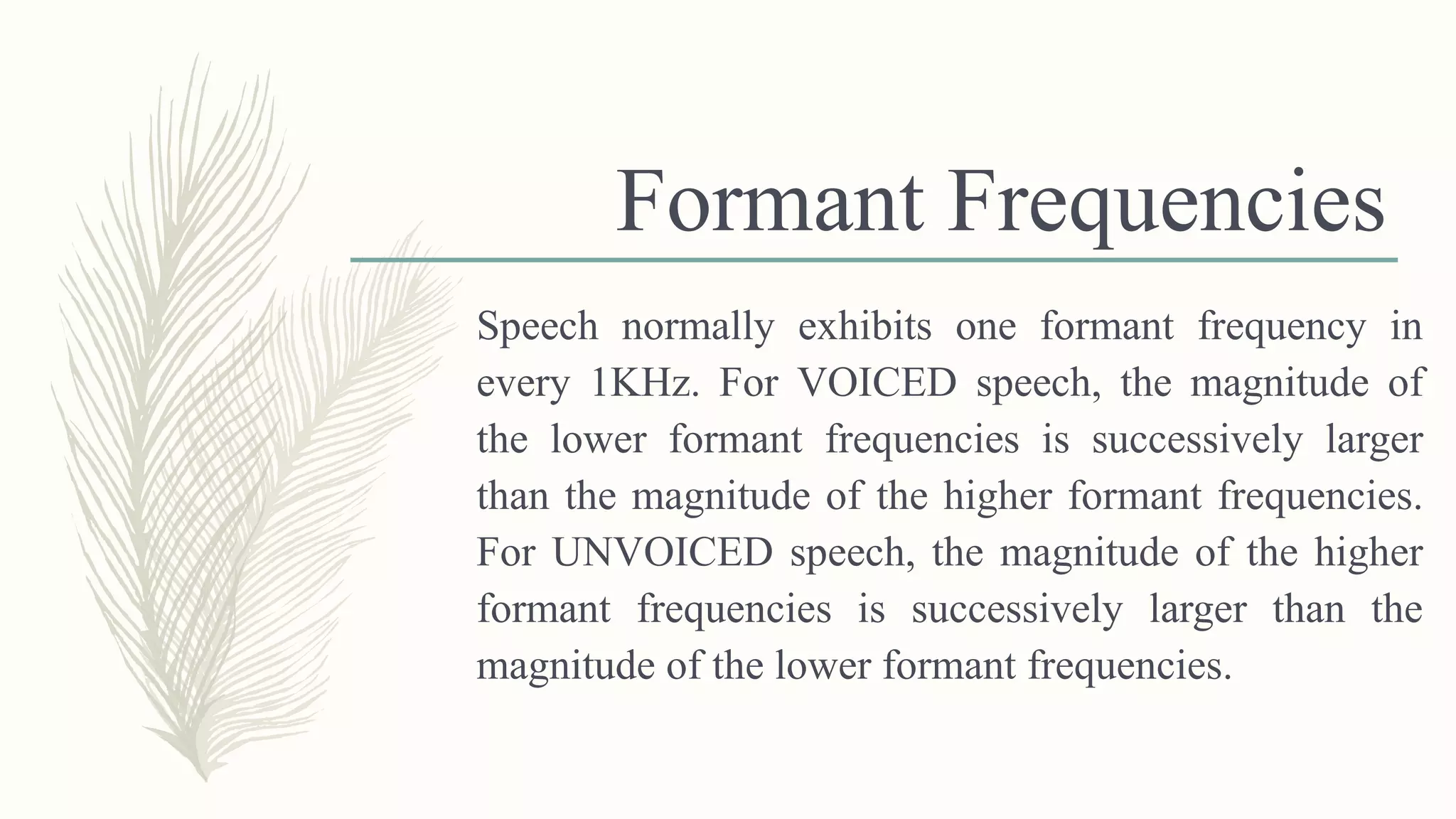 A Case Study on DSP (Speech Processing) | PPTX | Digital Audio ...