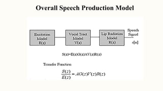A Case Study on DSP (Speech Processing) | PPTX | Digital Audio ...