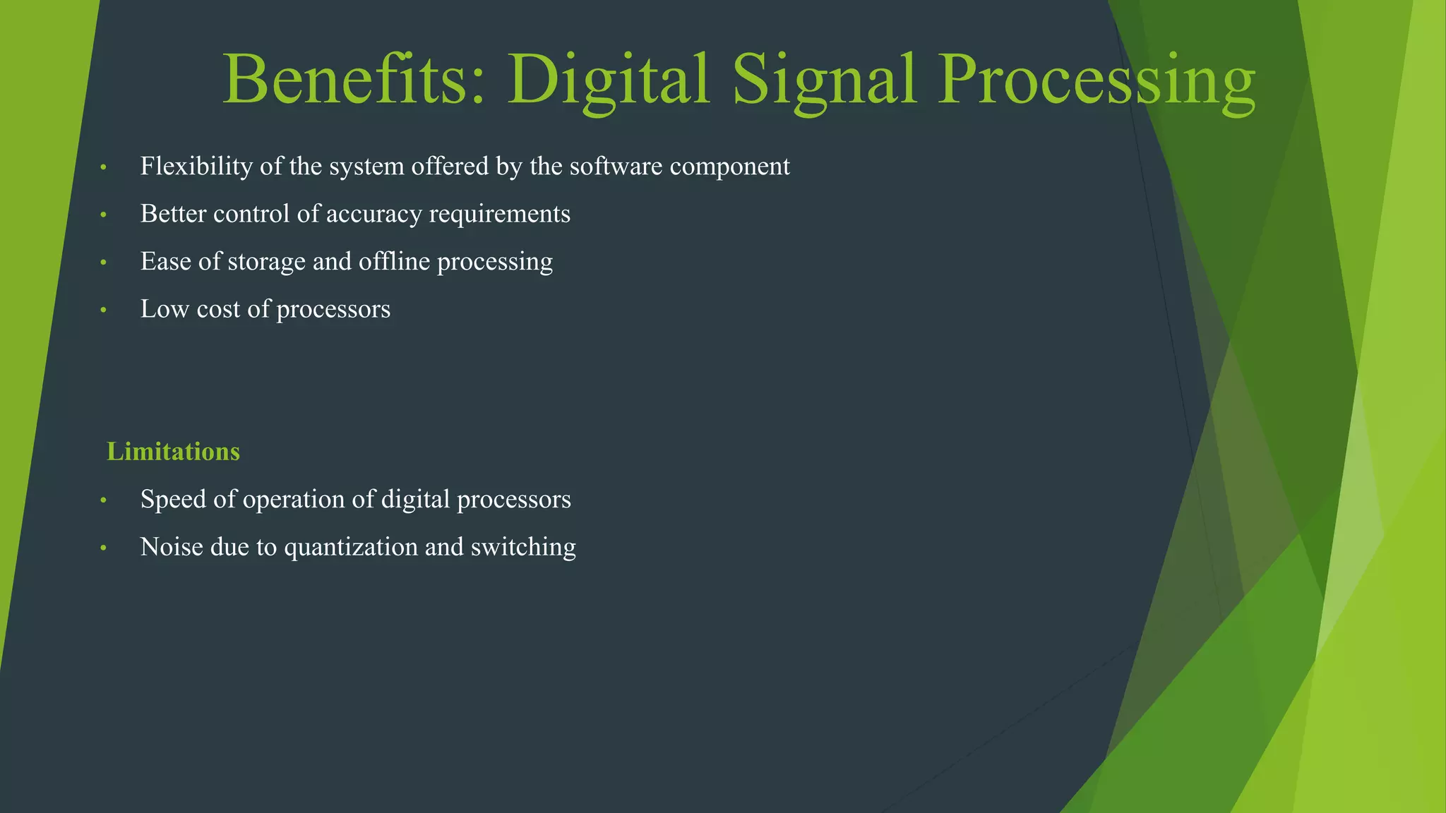 Dsp presentation | PPT