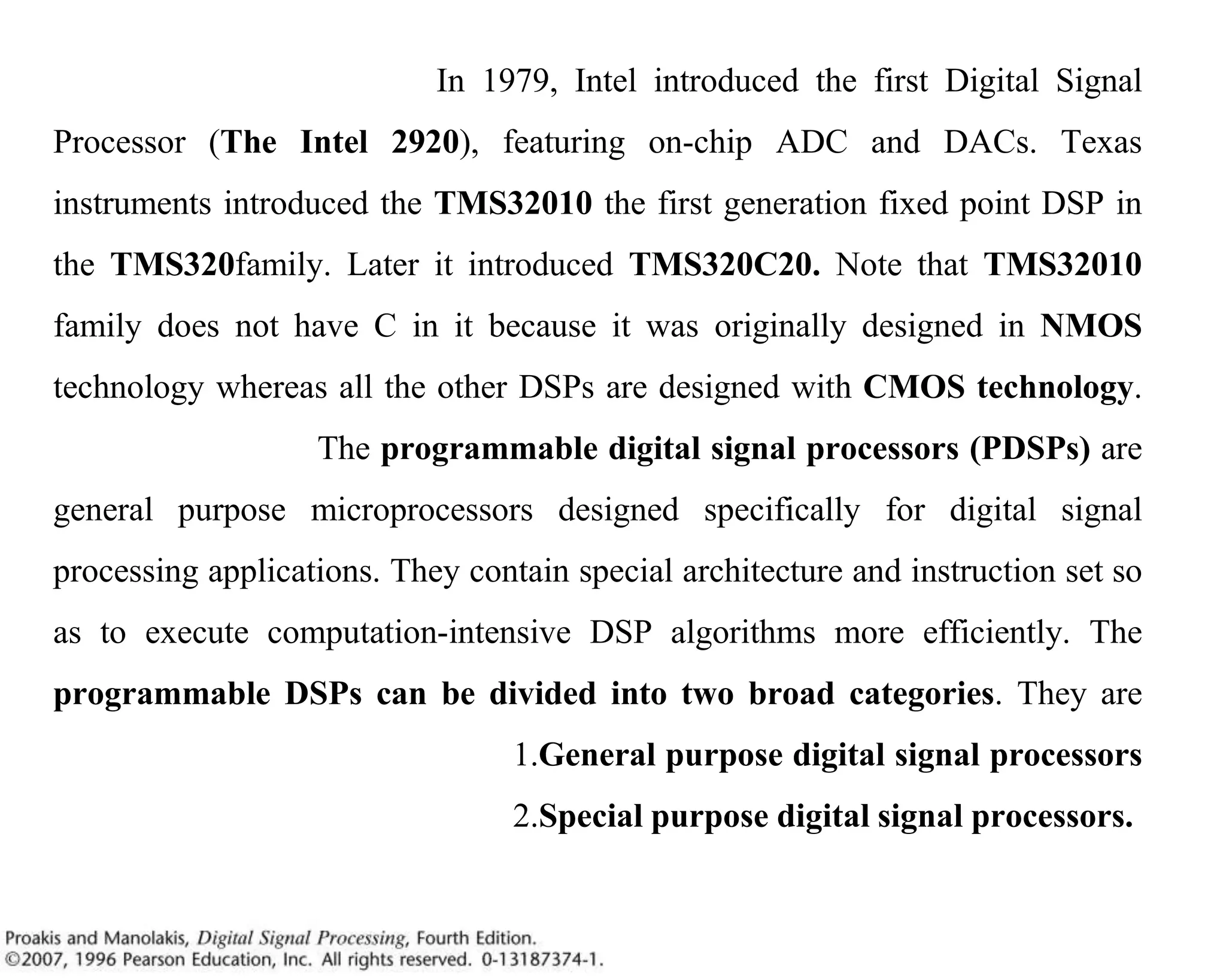 Introduction to DSP Processors-UNIT-6 | PPTX