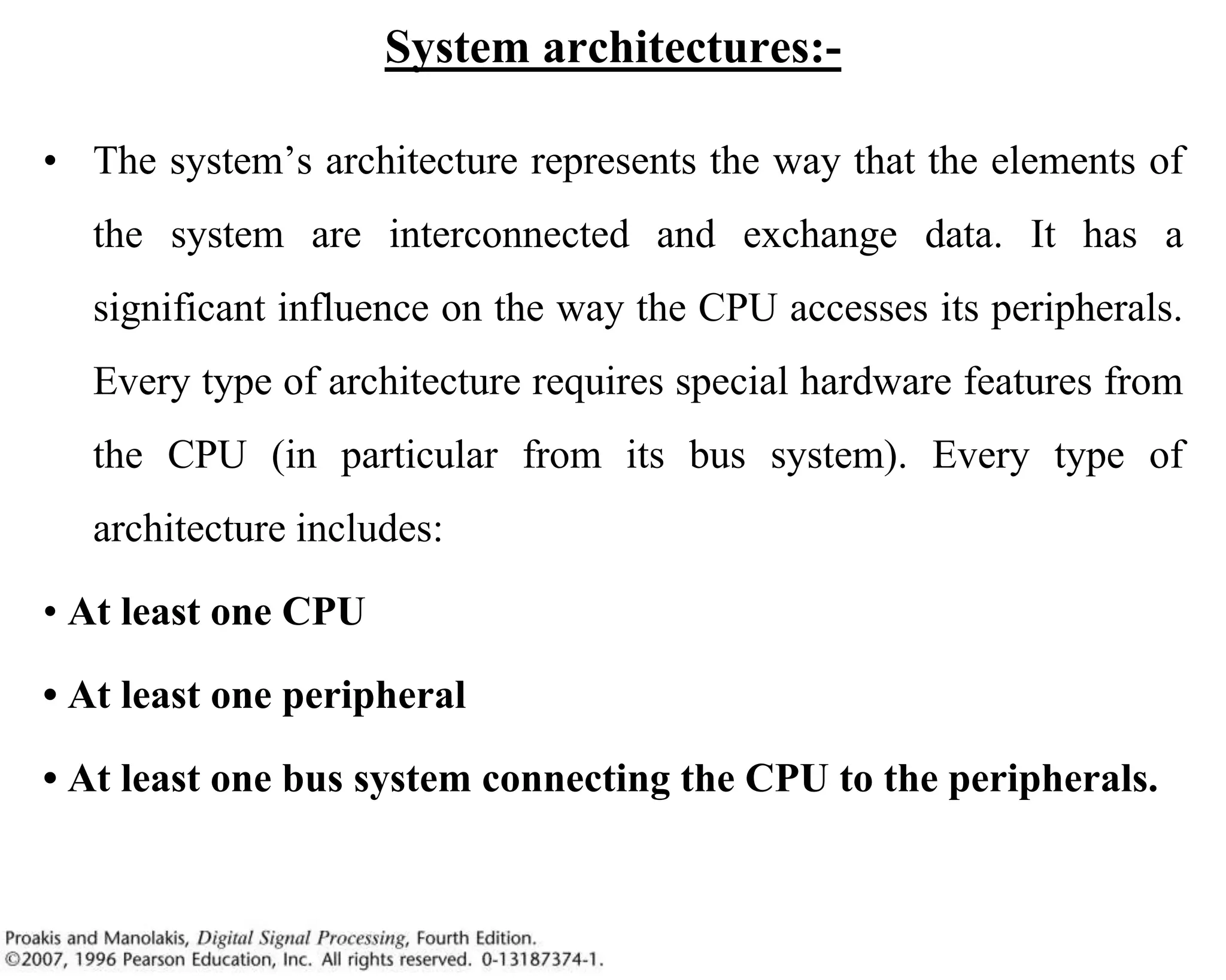 Introduction to DSP Processors-UNIT-6 | PPTX