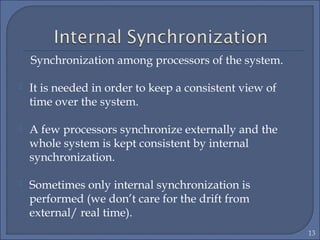 clock synchronization in Distributed System | PPT | Computing | Technology & Computing