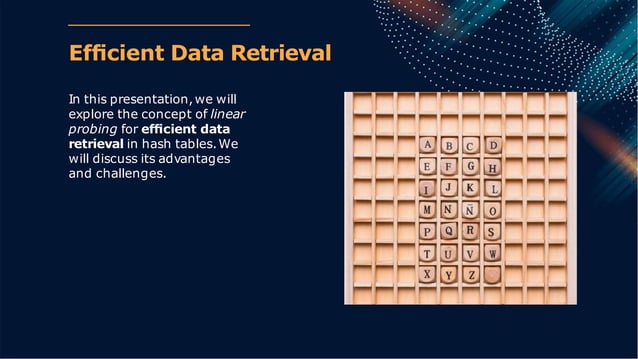 ds ppt.pptx linear probing in data structures with c language | PPTX