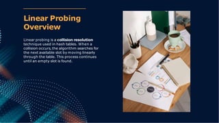 ds ppt.pptx linear probing in data structures with c language | PPTX