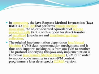 RPC communication,thread and processes | PPTX | Operating Systems ...