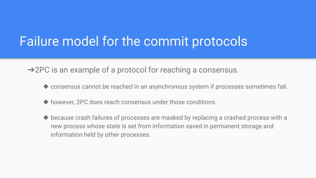 Distributed Transactions(flat and nested) and Atomic Commit Protocols | PPT