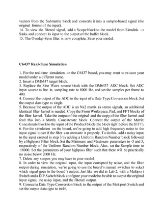 Real time signal processing | PDF