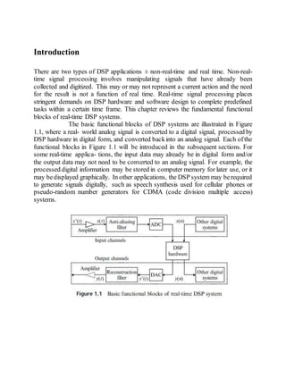 Real time signal processing | PDF