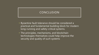 Blockchain in disributed computing for study | PPT
