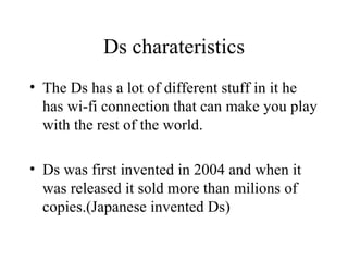 Ds Presentation | PPT