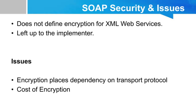 Simple Object Access Protocol (SOAP) | PPTX