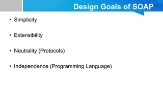 Simple Object Access Protocol (SOAP) | PPTX