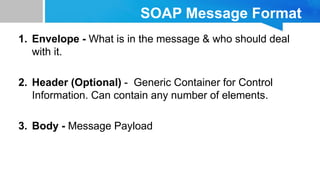 Simple Object Access Protocol (SOAP) | PPTX