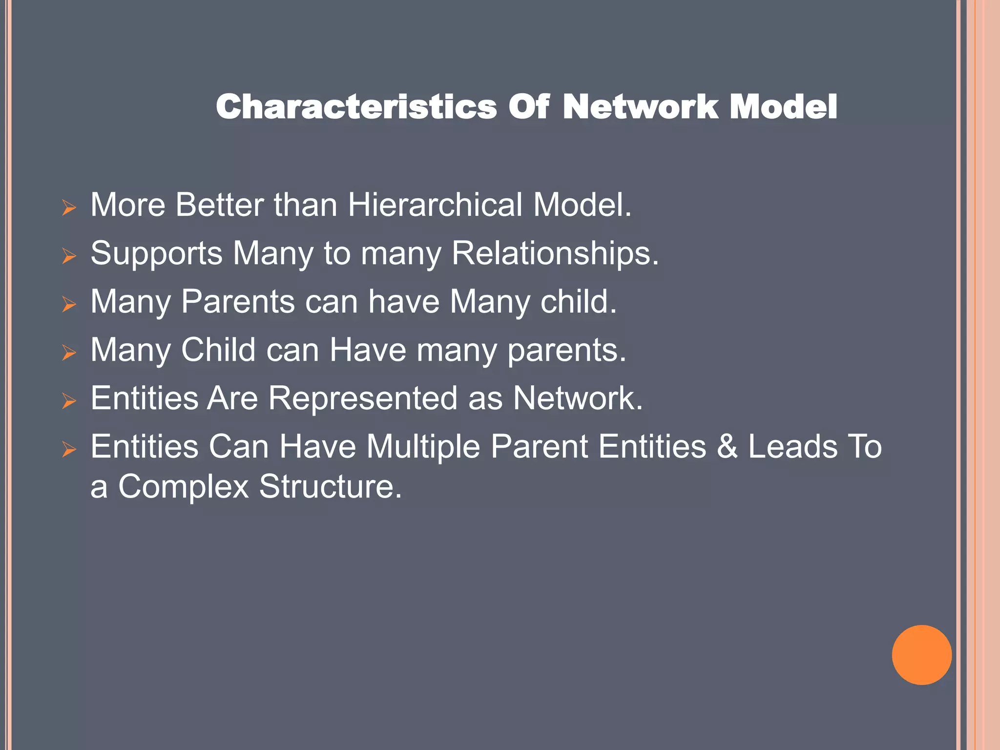 network modeling ....and its advantages and disadvantages... | PPTX