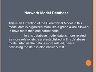 network modeling ....and its advantages and disadvantages... | PPTX