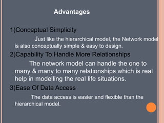 network modeling ....and its advantages and disadvantages... | PPTX