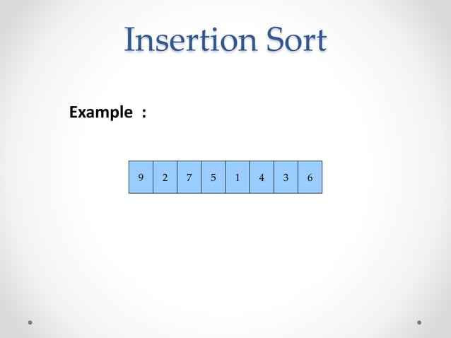 Insertion Sorting | PPTX