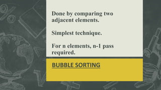 Data structure presentation sorting | PPT