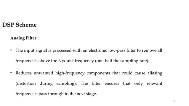 DSP_ Scheme - Introduction : talks about | PPT