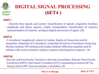 Digital signal processing concepts and real time applications | PPT