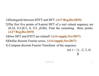 DSP unit1,2,3 VSQs-vrc.pdf important question | PPT