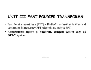 DSP unit1,2,3 VSQs-vrc.pdf important question | PPT