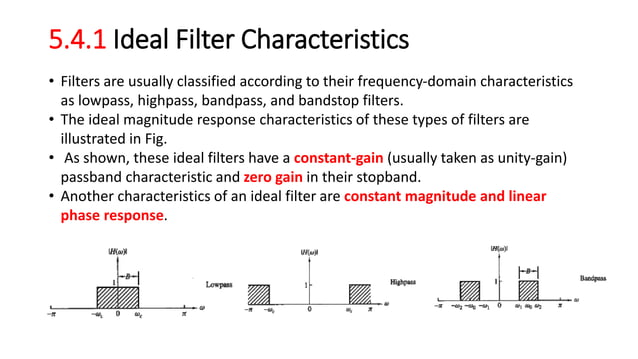 DSP Unit 1 Frequency selective filters.pdf | Technology & Computing