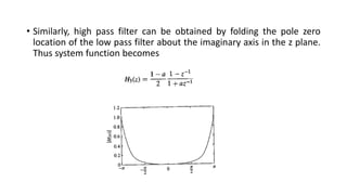 DSP Unit 1 Frequency selective filters.pdf