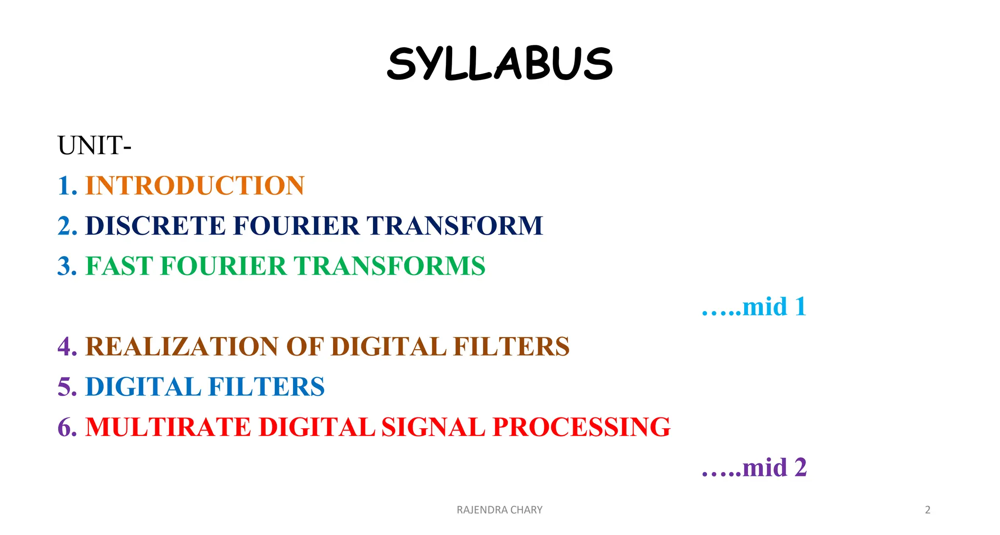 dsp unit4-vrc 2222222.pptx important to read | PPT