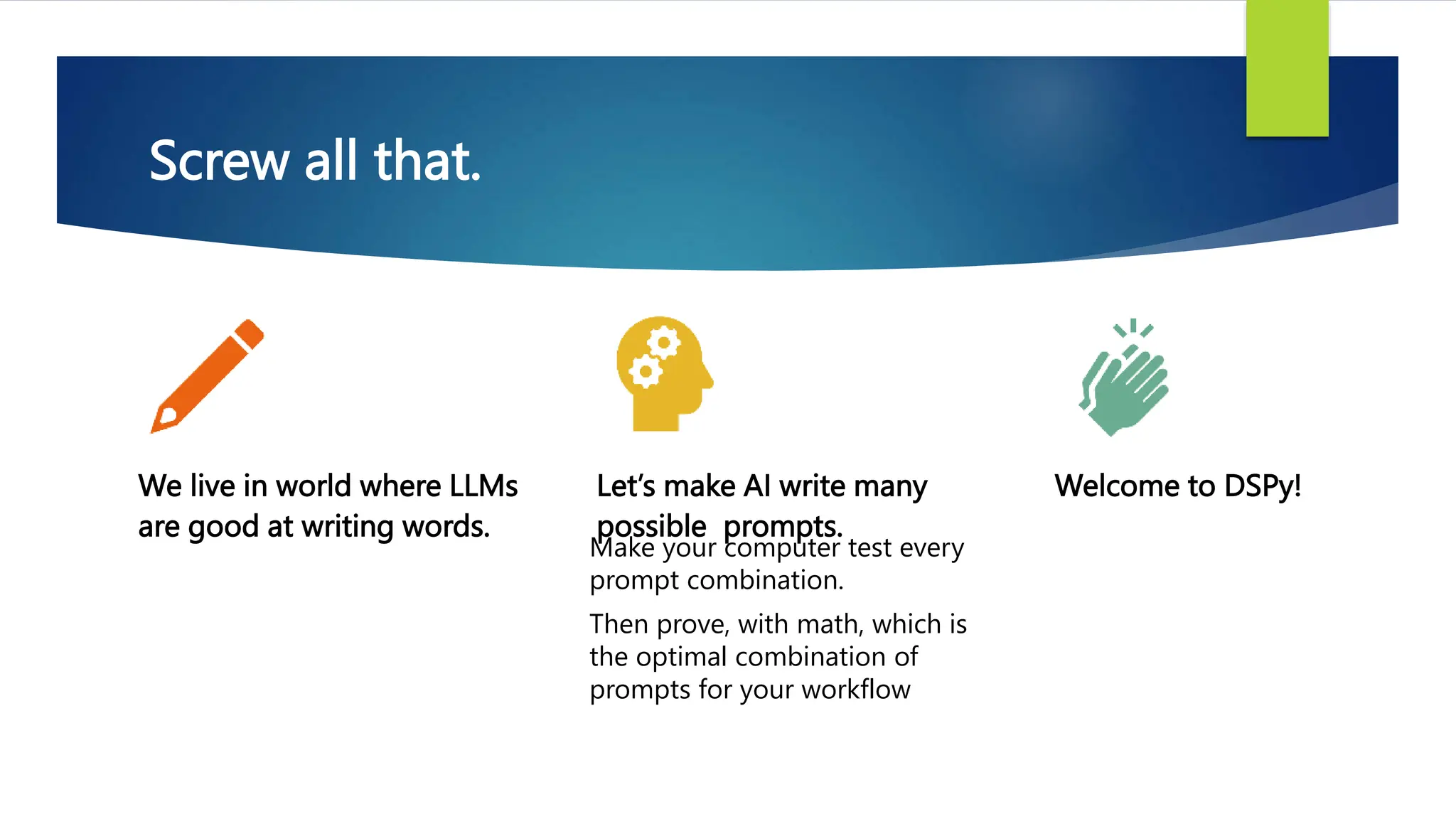 Dspy A System For Ai To Write Prompts And Do Fine Tuning Pptx Artificial Intelligence