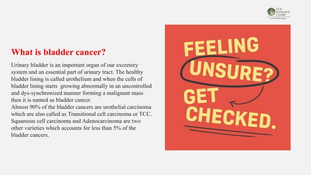 Ayurvedic Treatment for Bladder Cancer | DSRC | PPTX