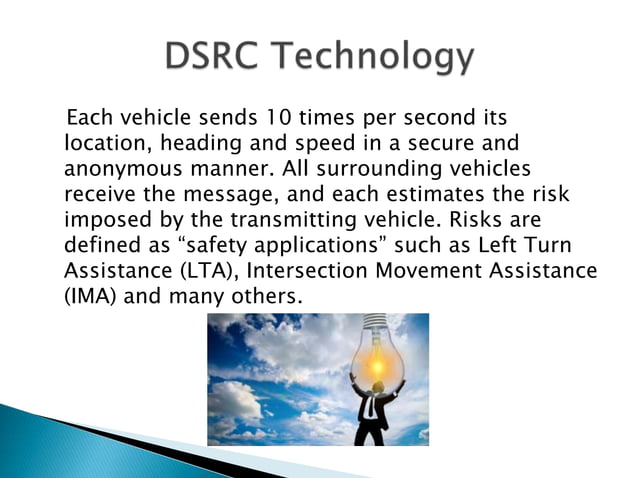 Dsrc technology | PPT