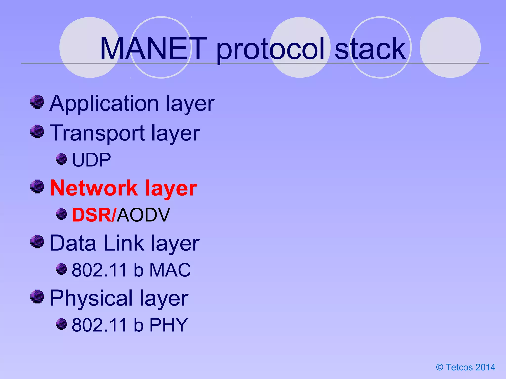 Dynamic Source Routing Sink hole attack | PPT