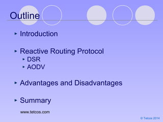 Dynamic Source Routing Sink hole attack | PPT