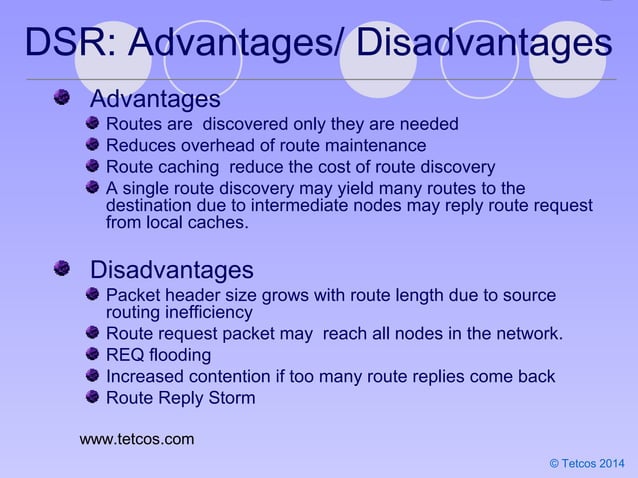 Dynamic Source Routing Sink hole attack | PPT