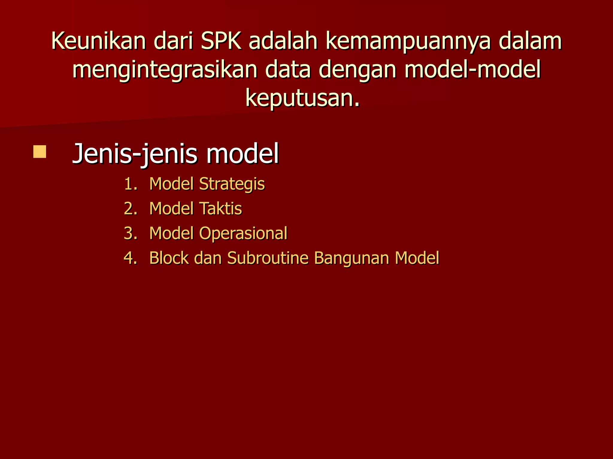 Sistem Pendukung Keputusan Ppt