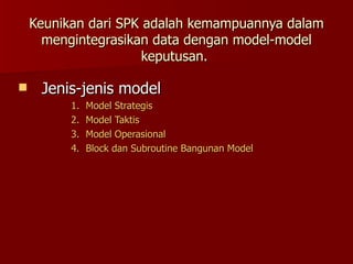 Sistem Pendukung Keputusan | PPT