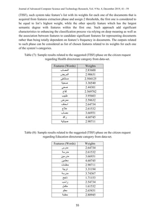 ARABIC TEXT MINING AND ROUGH SET THEORY FOR DECISION SUPPORT SYSTEM. | PDF