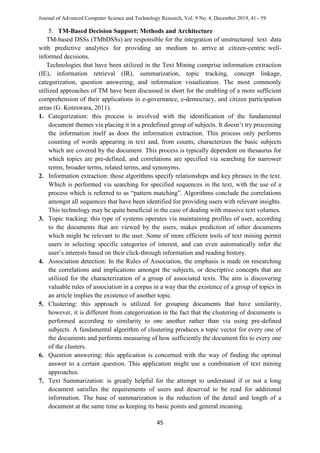 ARABIC TEXT MINING AND ROUGH SET THEORY FOR DECISION SUPPORT SYSTEM. | PDF