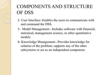 Project DSS.pptx (Decission Support System) | PPTX