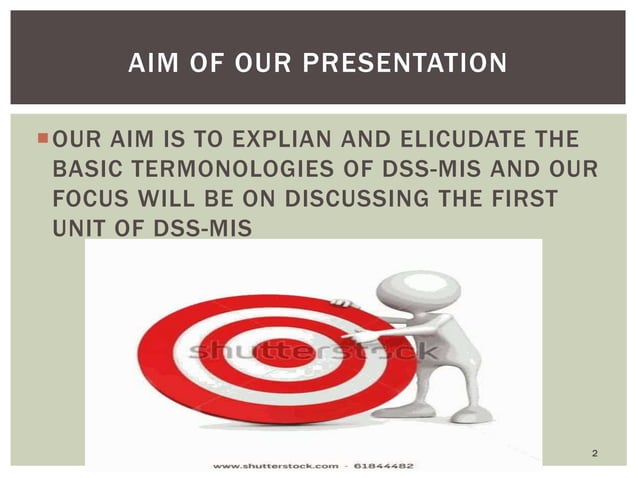Introduction to DSS MIS | PPT