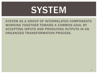 Introduction to DSS MIS | PPTX