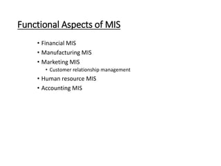 MIS & DSS | PPT