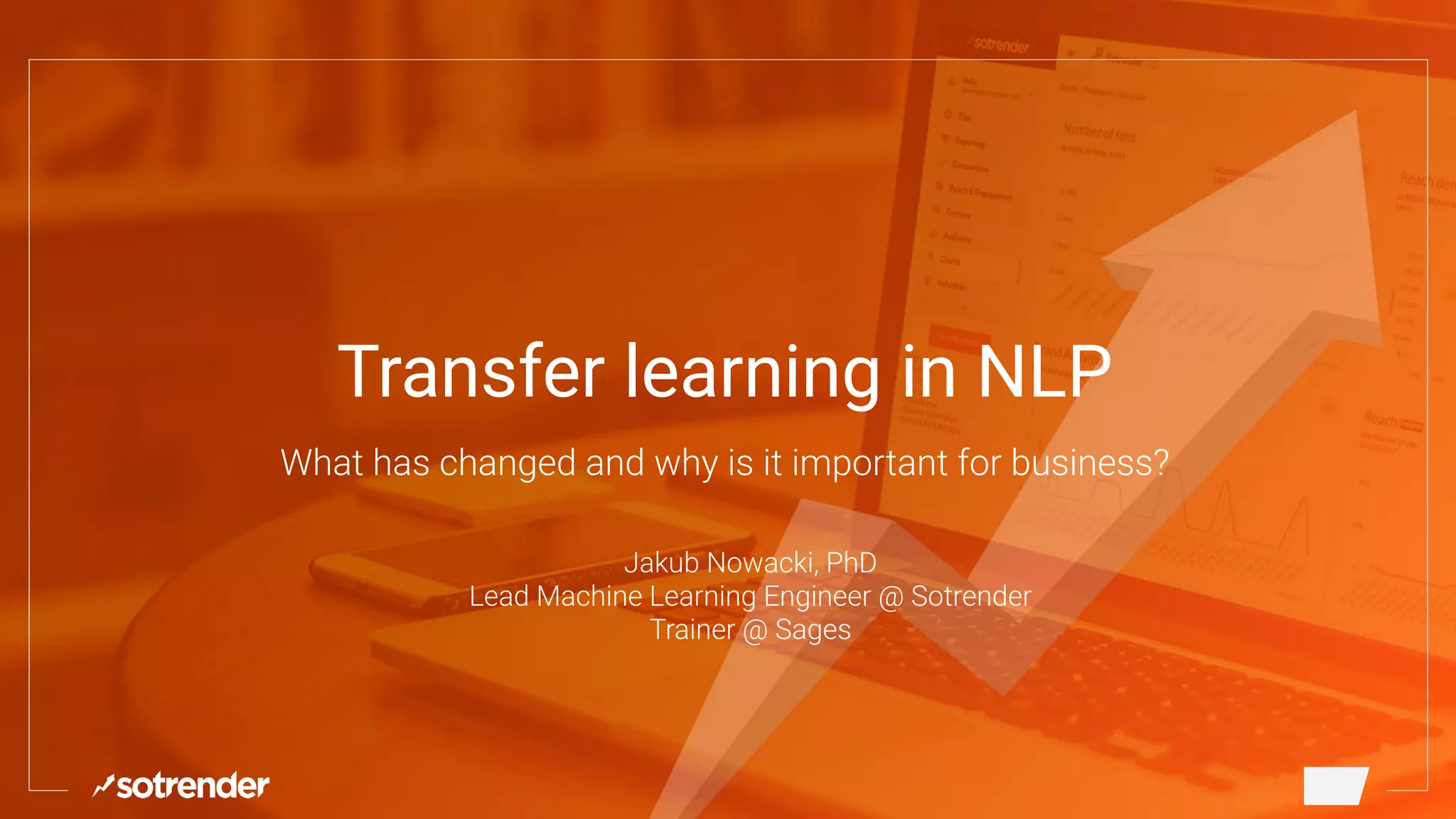 DSS 2019 Transfer Learning in Nlp | PPT