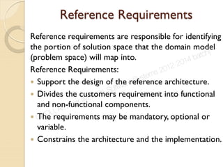 Domain specific Software Architecture | PDF